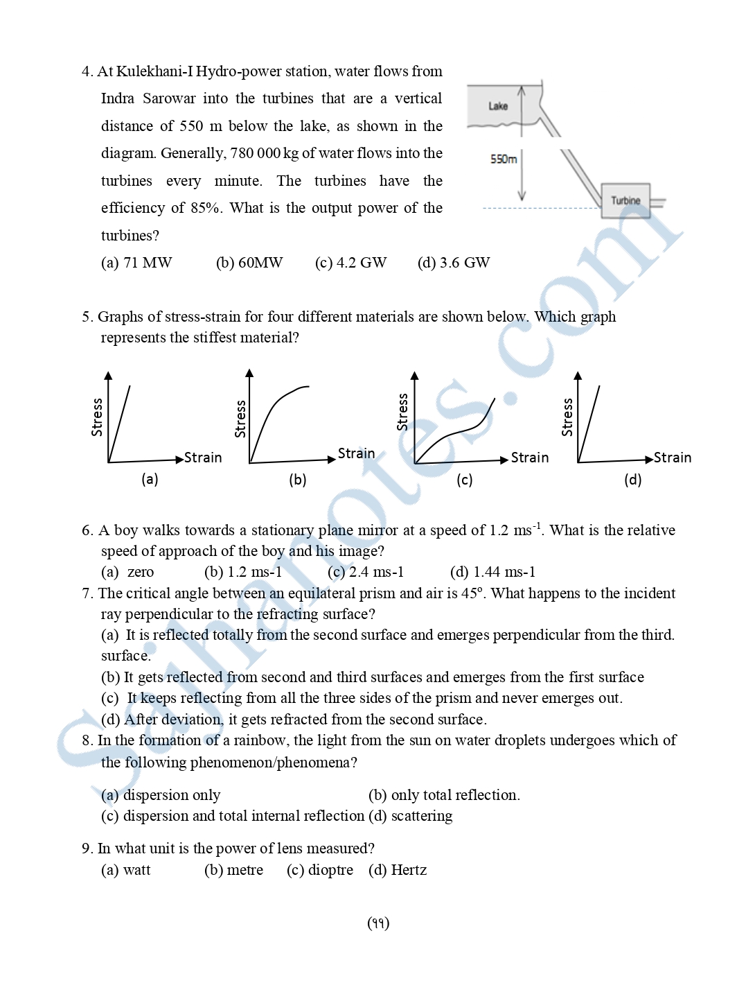 NEB Physics Model Paper 2078 | Physics Paper | Sajha Notes